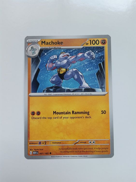 Machoke Maschok - Pokemon 151 Mew | Kaufen auf Ricardo