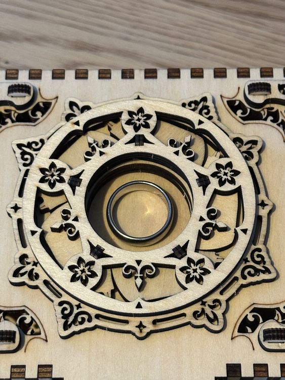 Mechanische + Musikalische Schmuckschatulle aus Holz !!NEU!! (Neu ...