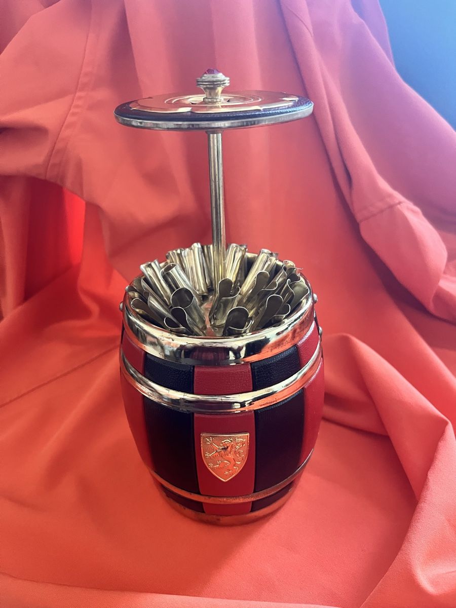 Retro Zigaretten-Spender Fass | 60er 70er Jahre | Vintage (Gebraucht ...