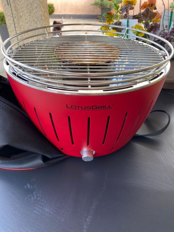 LOTUS Grill G 340 Blazing red Originalbox mit Garantie | Kaufen auf Ricardo