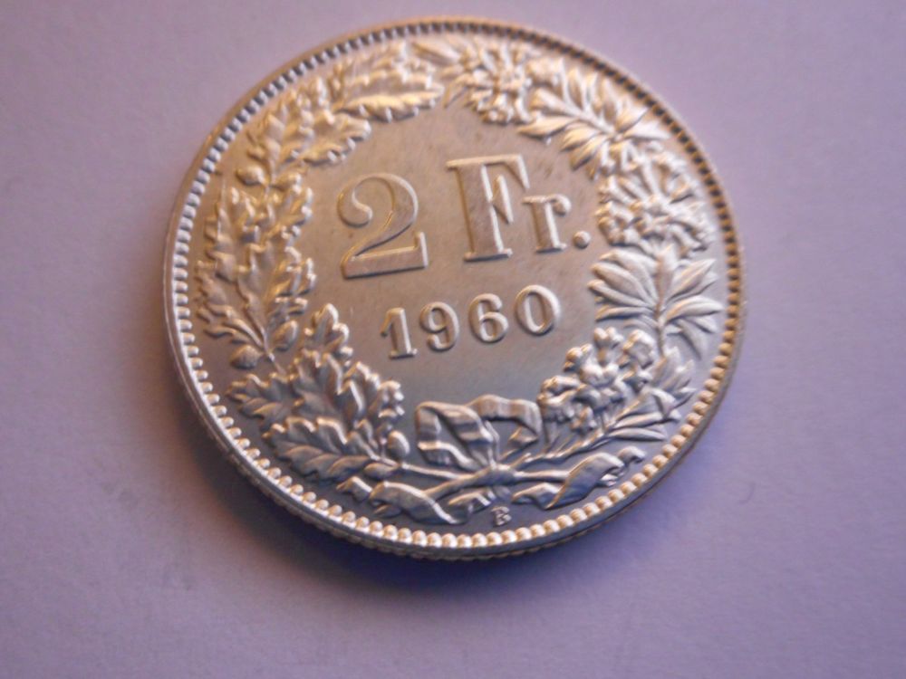 2 Fr. 1960 unz/stgl | Kaufen auf Ricardo