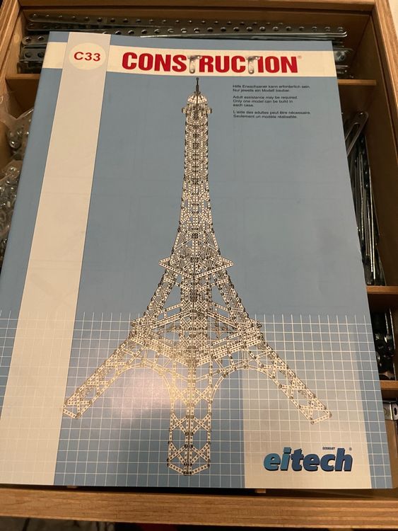EITECH TOUR EIFFEL IN METALLO NUOVA IMBALLATA (Neu und originalverpackt ...
