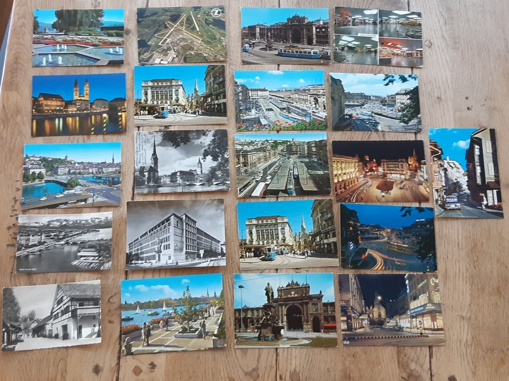 21 alte Karten Zürich ab 1941 | Kaufen auf Ricardo