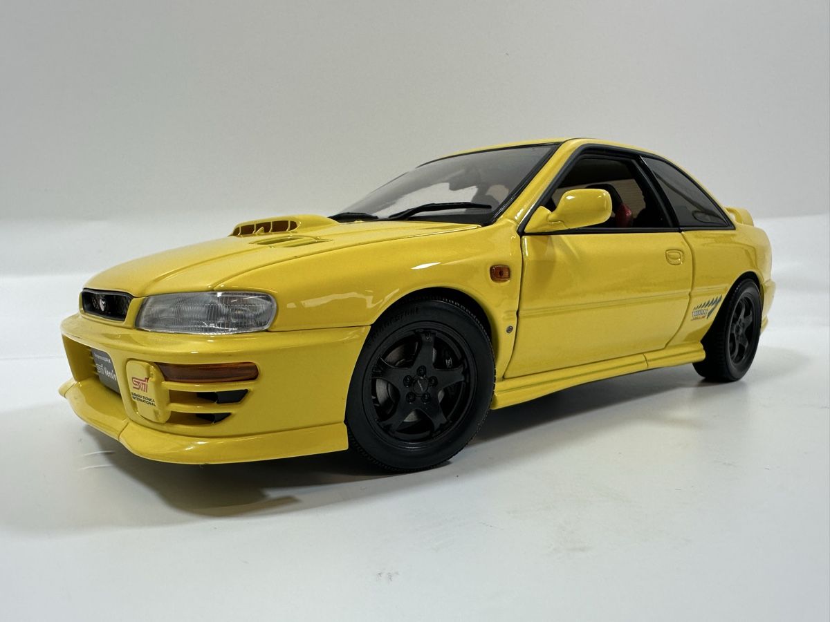 Subaru Impreza WRX Type R 1:18, gelb, AUTOART (Gebraucht) in Zofingen ...