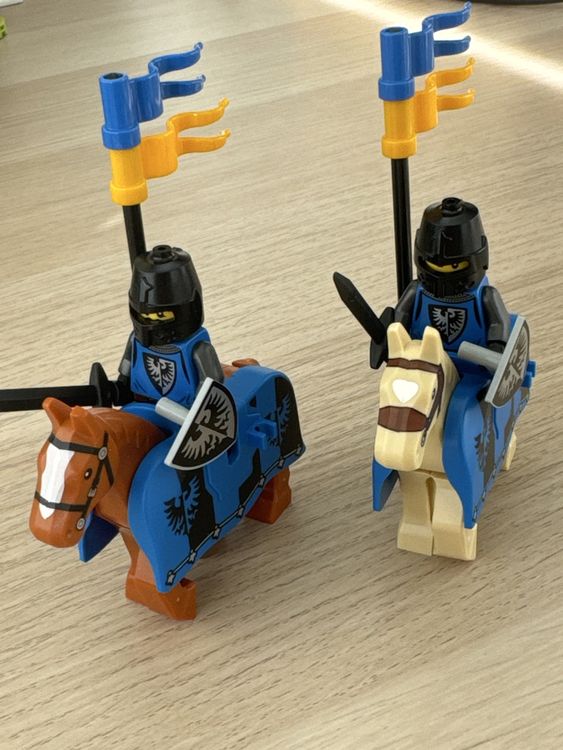 Lego Minifiguren Black Falcon Knights x2 Neu (Neu (gemäss Beschreibung ...