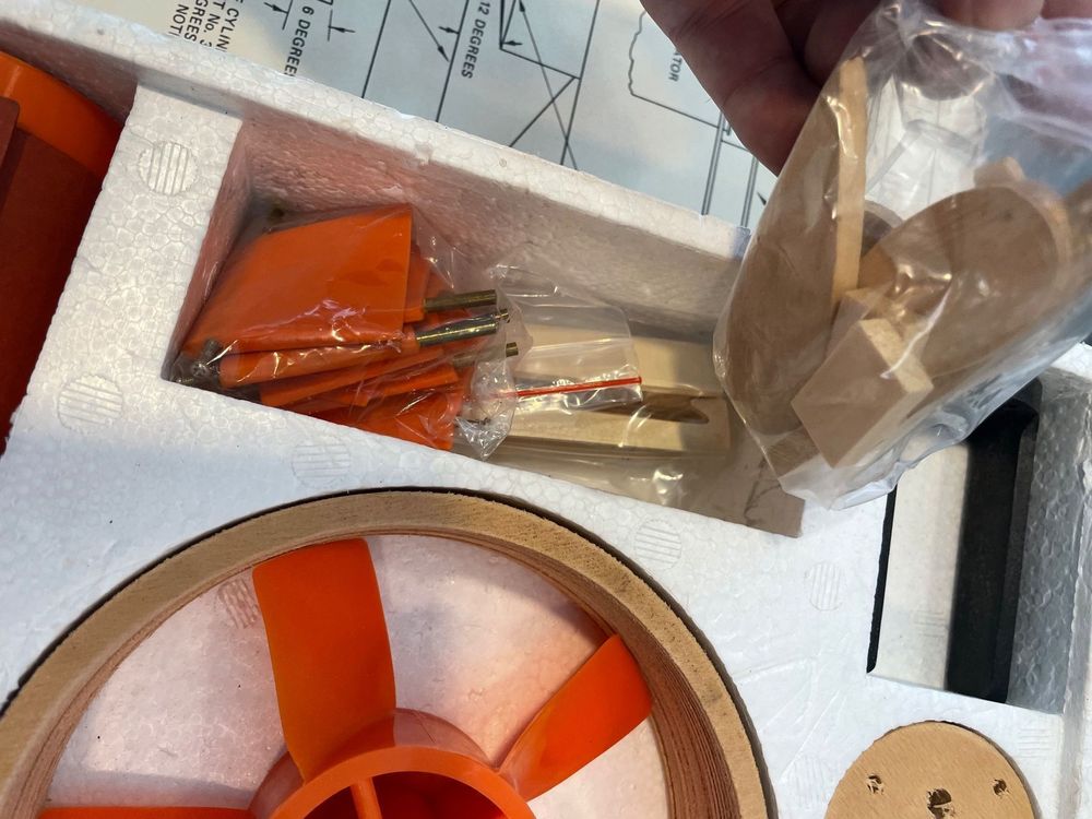 Axiflo Midwest RK-40 Ducted Fan Taiwan vintage RC airplane (Gebraucht ...