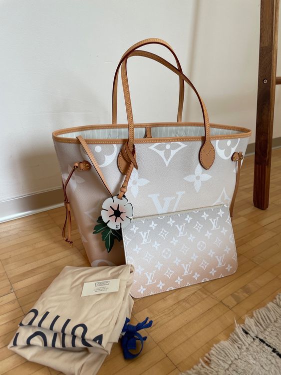 Louis Vuitton Neverfull MM By The Pool M45679 ungetragen | Kaufen auf Ricardo