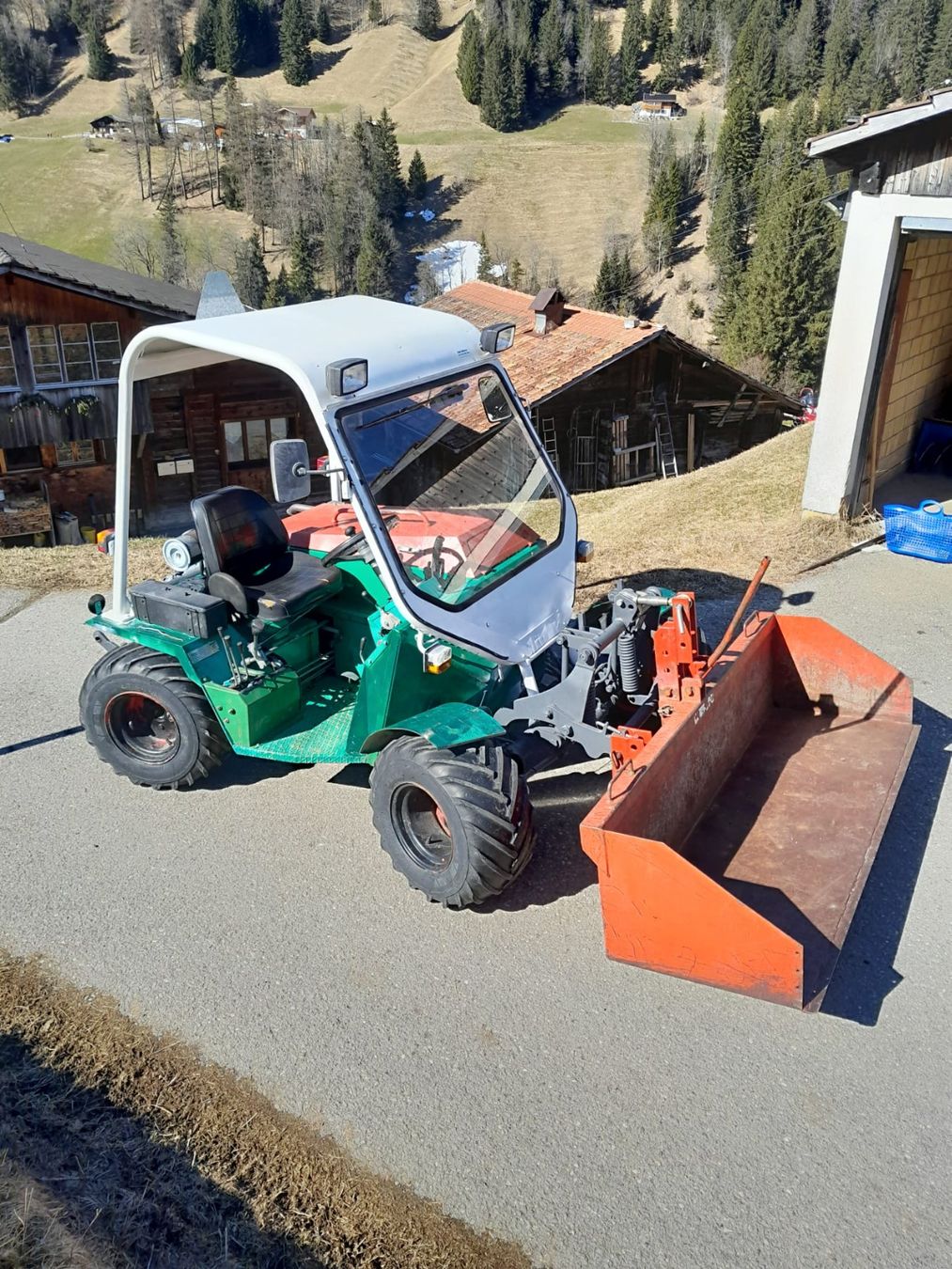 Rasant Bergtrak 1305 (Zweiachsmäher, Bergtraktor, Kombitrak) (Gebraucht ...