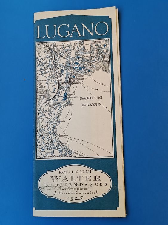 Alter Prospekt / Lugano - Hotel Garni Walter Et Dependances | Kaufen auf Ricardo