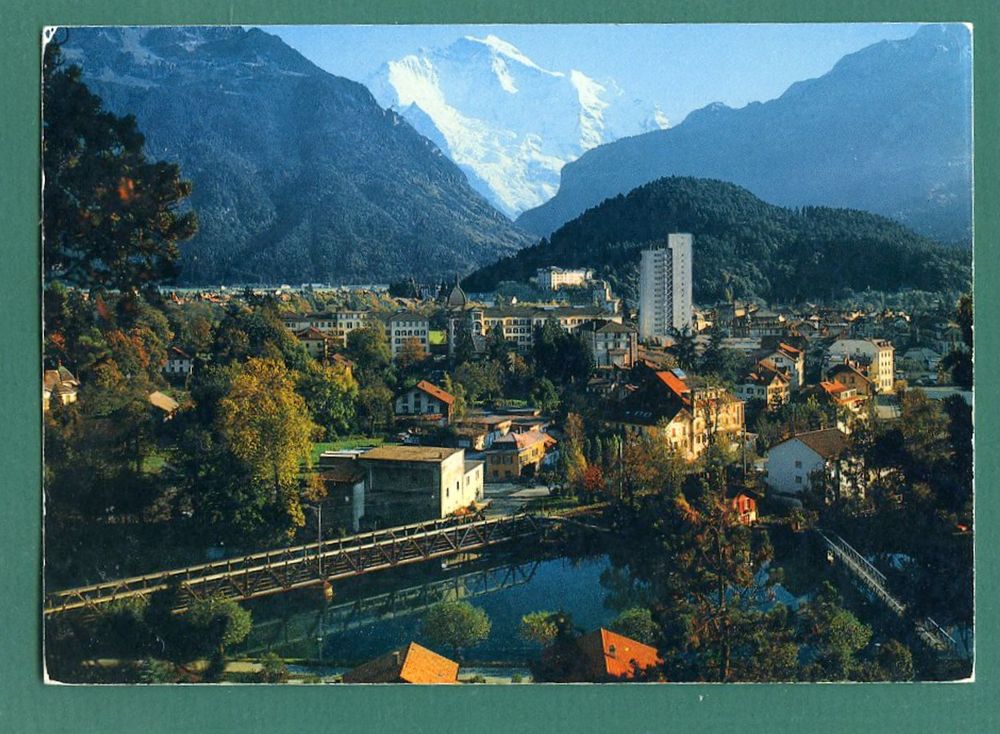 Interlaken mit Blick auf Jungfrau | Kaufen auf Ricardo