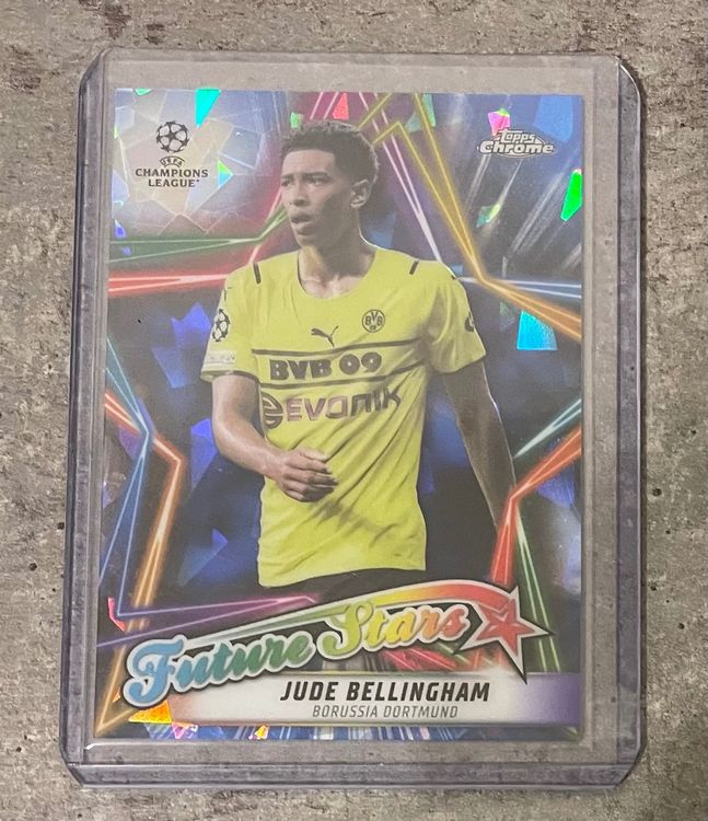 Jude Bellingham Topps Chrome Future Stars Sapphire Card (Neu (gemäss ...