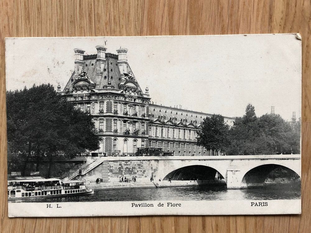 AK Paris 1904, Pavillon de Flore, Louvre (Gebraucht) in Biel/Bienne für ...