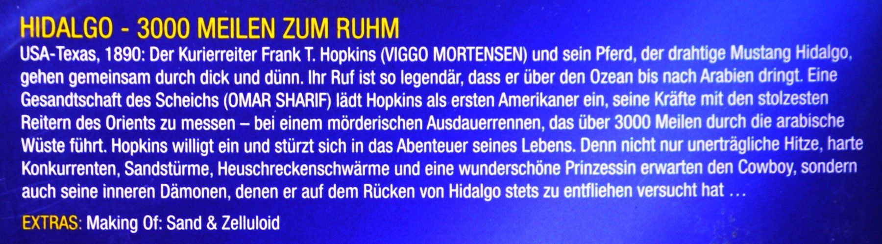 HIDALGO UND DER PFERDEFLÜSTERER / ZWEI GROSSARTIGE FILME ! (Neu (gemäss ...