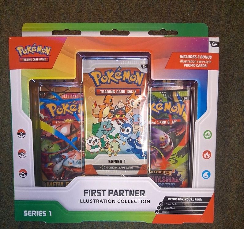 Pokemon First Partner Illustration Collection Series 1 - EN (Neu und ...