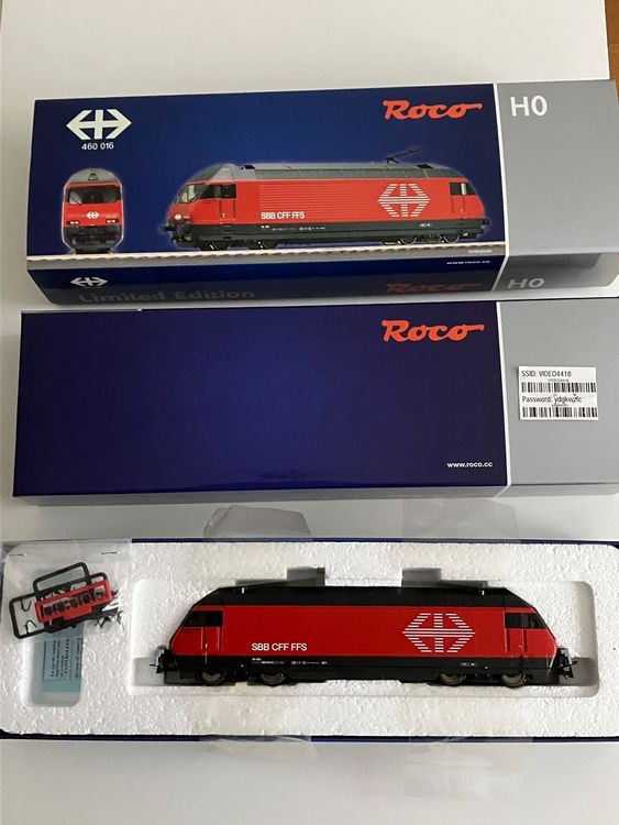 Roco SBB Re 460 Kameralok Artikel Nr. 79280 AC (Neu (gemäss ...