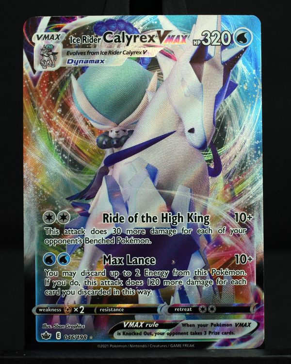 Ice Rider Calyrex VMAX C. Reign - Boosterfresh - Ab 1 Fr. (Gebraucht ...