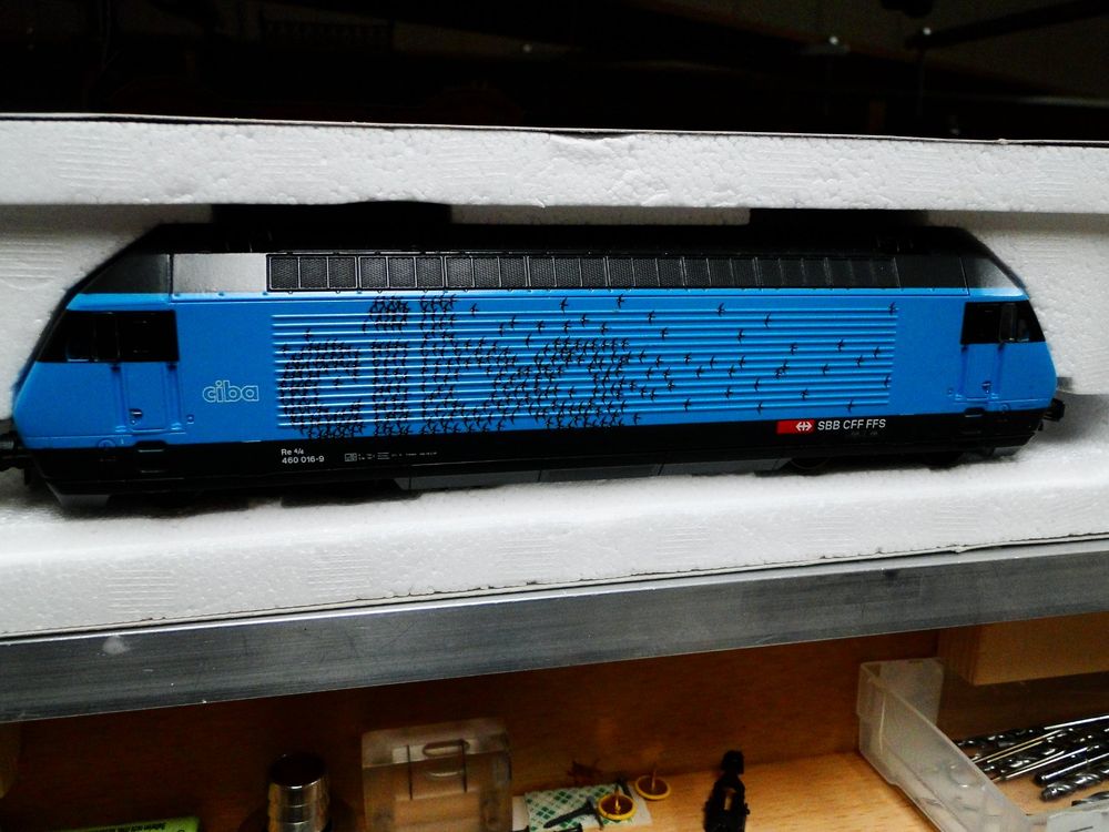 ROCO E-Lok 43756 SBB Re 460 016-9 CIBA HO/DC/DIGITAL | Acheter sur Ricardo