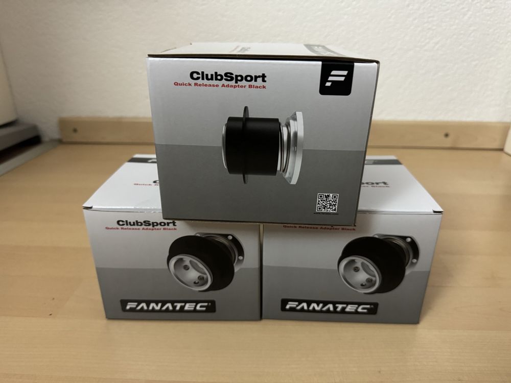 Fanatec Clubsport Quick Release Adapter inkl. Wandhalterung (Gebraucht ...