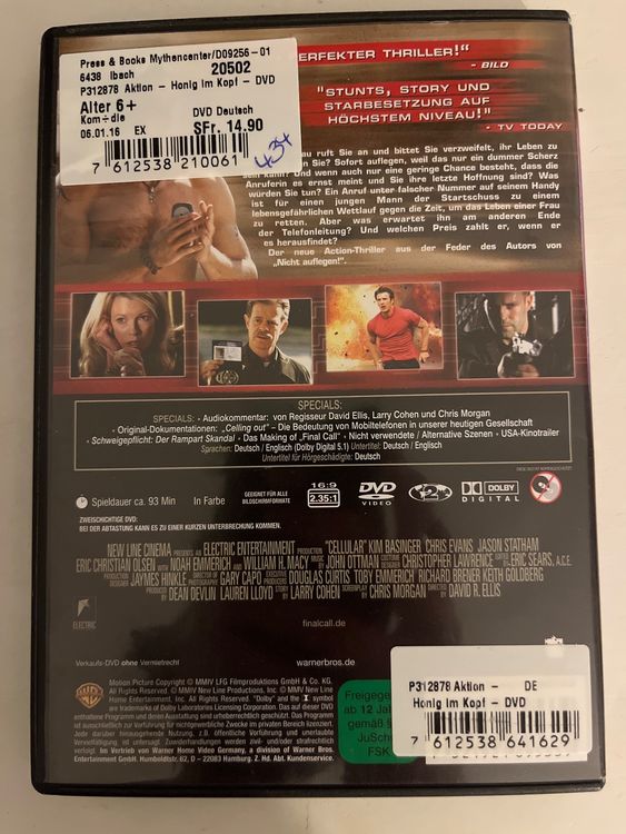 Final Call (2004), DVD 📀 - Jason Statham | Kaufen auf Ricardo