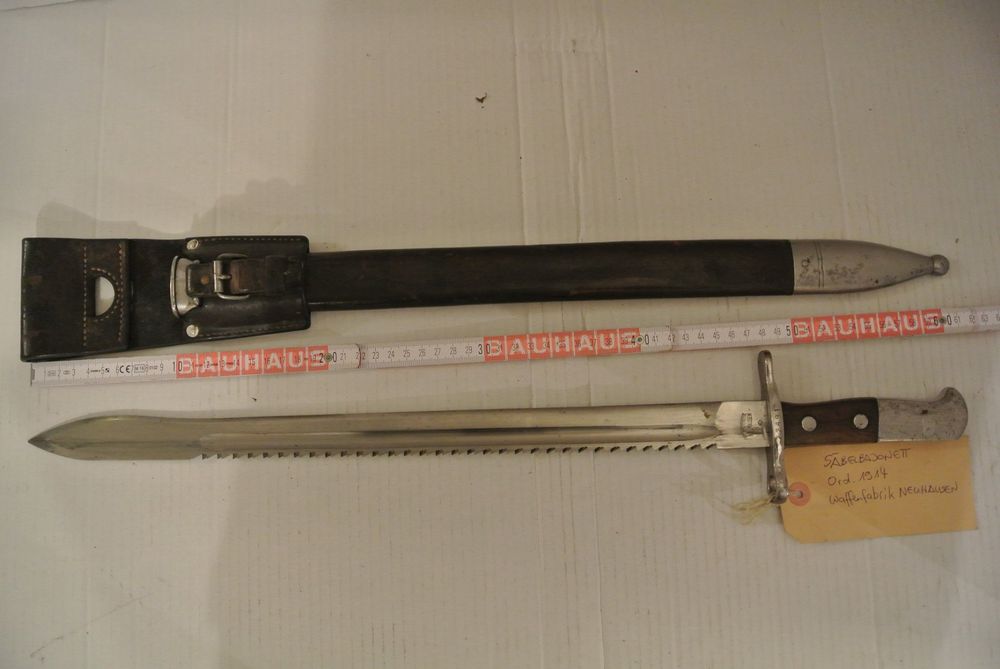 Militär Faschinenmesser Mod.1914 (Gebraucht) in Gümmenen für CHF 116 – mit Lieferung auf Ricardo ...
