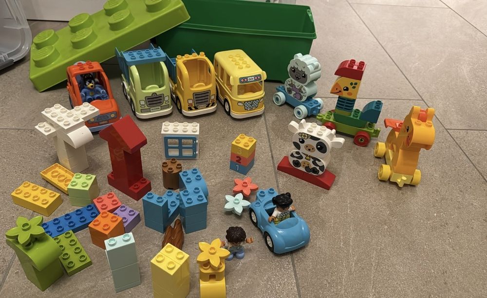 Lego Duplo starter Set mit Tier Zug & 4 Autos (Gebraucht) in Wallbach ...