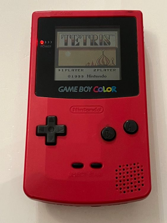 Nintendo Game Boy Color Konsole (rot) [TON DEFEKT] #14 (Defekt) in ...