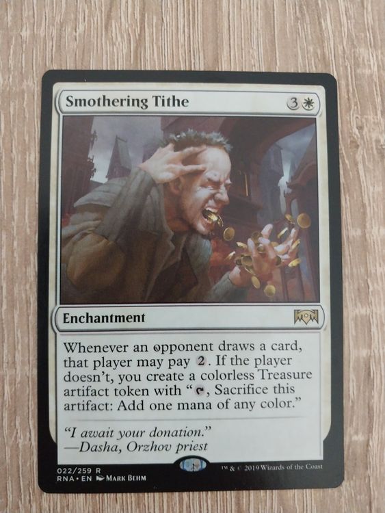 Smothering Tithe -RNA- MTG (Neu (gemäss Beschreibung)) in Cointrin für ...