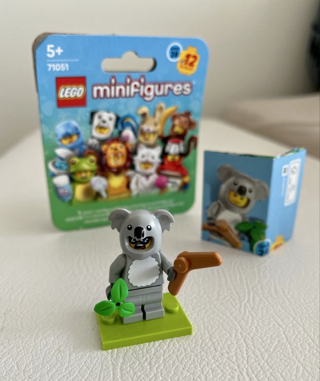 LEGO CMF 71051 Series 28 col28-6 Koala Costume Fan (Neu (gemäss ...
