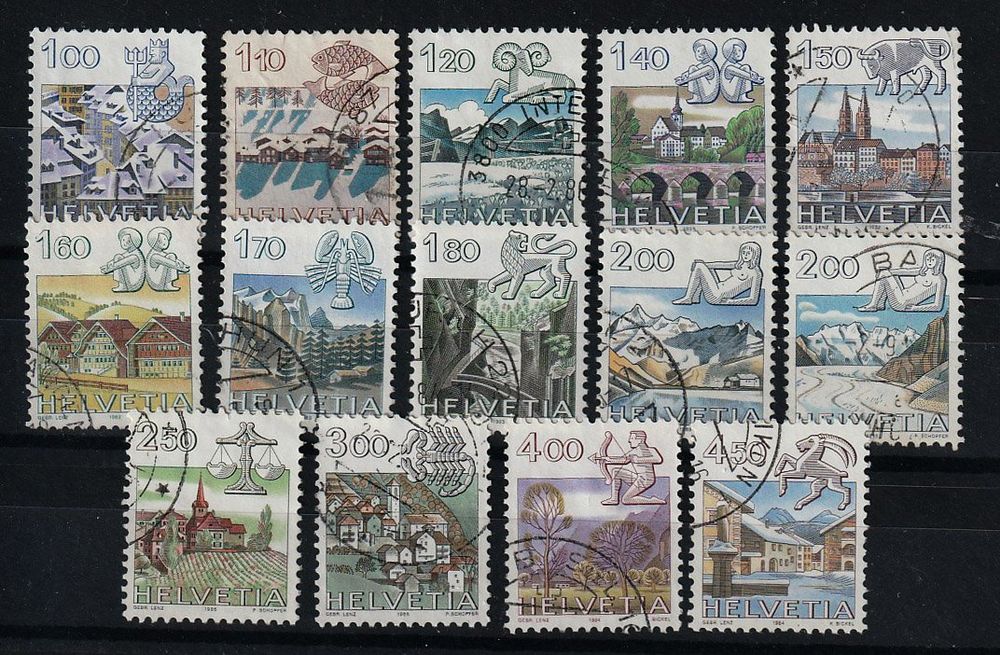 1982-1986 Serie Tierkreiszeichen | Kaufen auf Ricardo