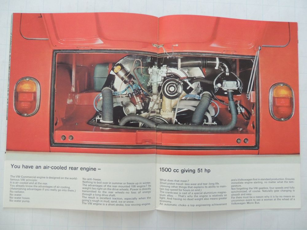 VW Bus 1964 , Prospekt , sehr schöner Zustand , W2 (Gebraucht) in Zuzwil SG für CHF 34 – mit ...