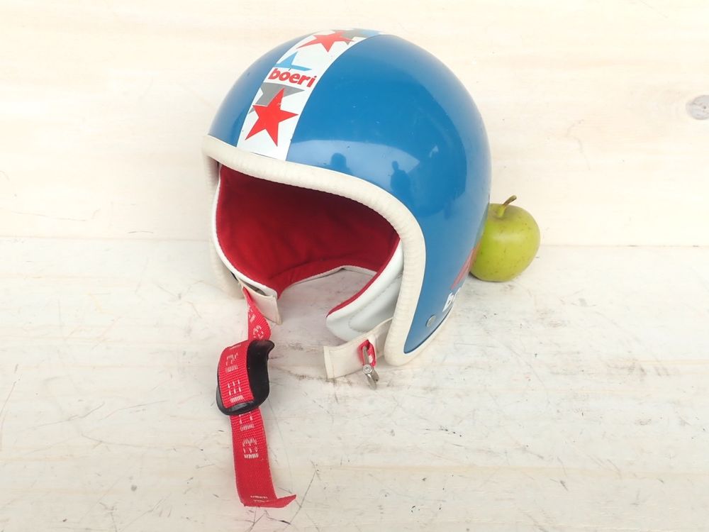 Boeri Helm Vintage 70er Seifenkiste Oldtimer Ski Motorrad (Gebraucht ...