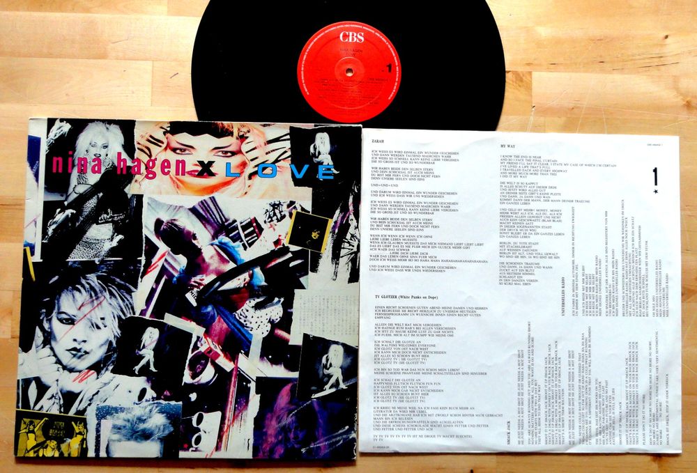 LP NINA HAGEN love 1987 KULT PUNK ROCK | Acheter sur Ricardo