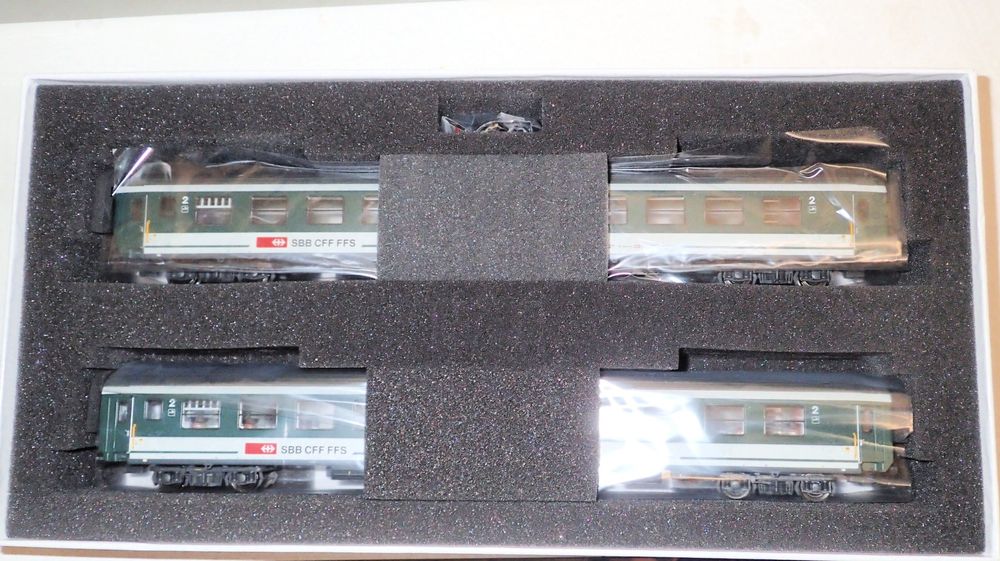 LS Models 47214 - 2 x SBB UIC-X-Wagen - Epoche Vb (Neu und originalverpackt) in Lausanne für CHF ...