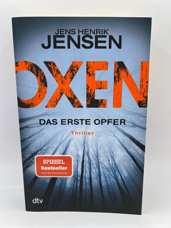 📖 OXEN Das erste Opfer Thriller Jens Henrik Jensen (Neu (gemäss ...