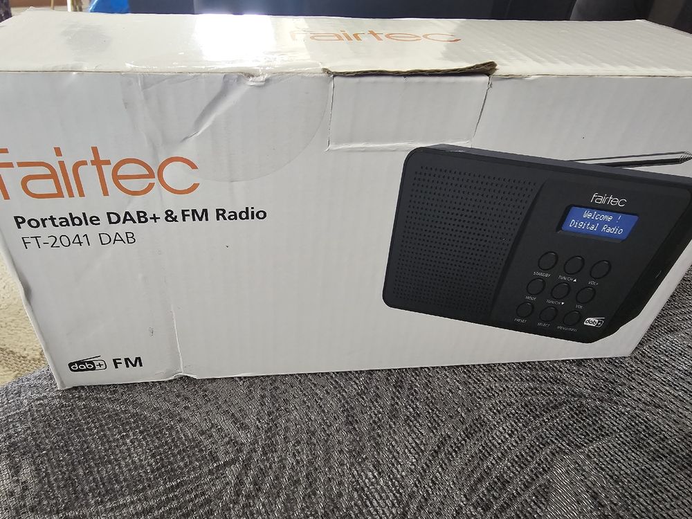 Fairtec DAB+ Radio FT-2041, neuwertig & originalverpackt (Neu und ...