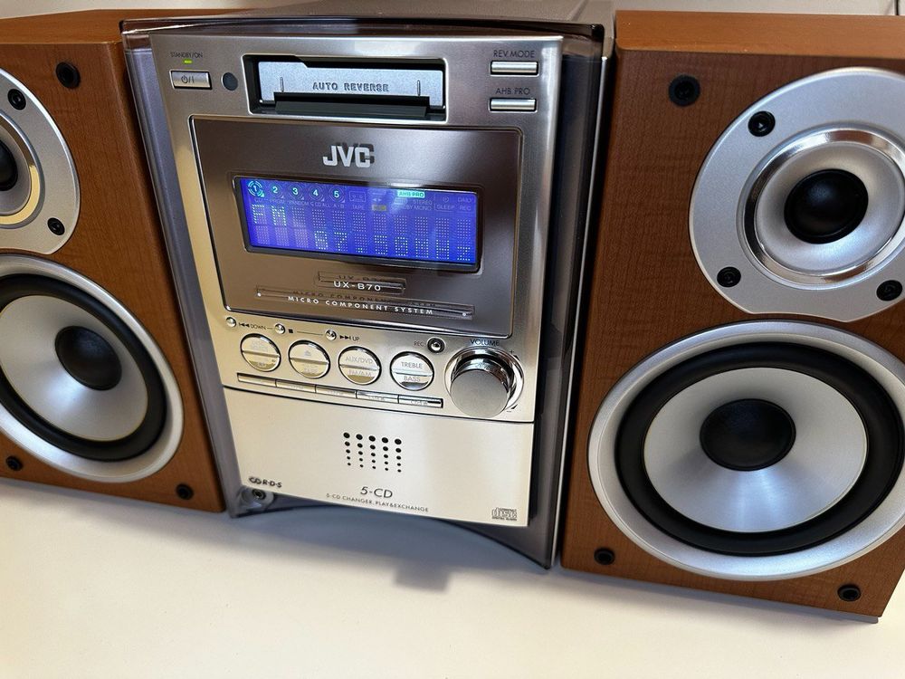 JVC UX-BX70 Kompaktanlage CD-Player Radio AUX Top Zustand! (Gebraucht ...