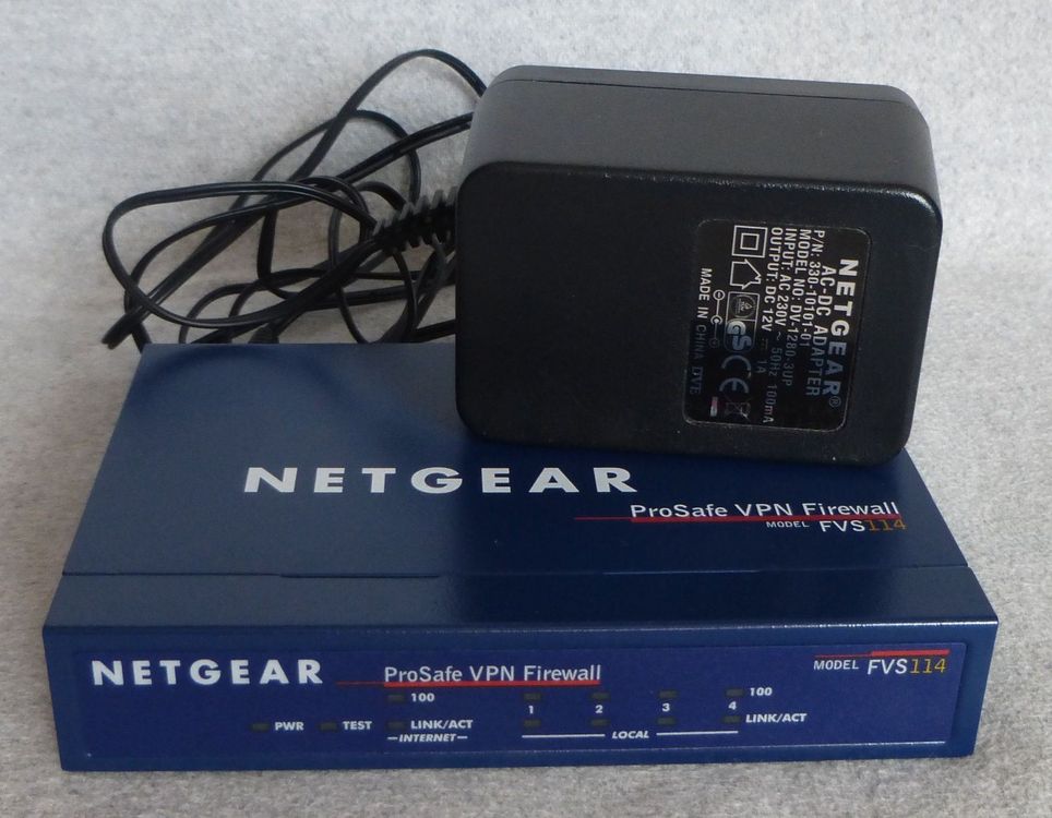 Netgear Prosafe VPN Firewall FVS114 | Kaufen auf Ricardo