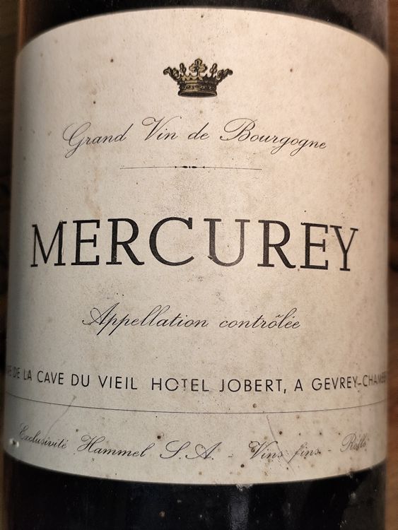 1971 Magnum, Mercurey, Cave du vieil Hotel Jabert (Neu und ...