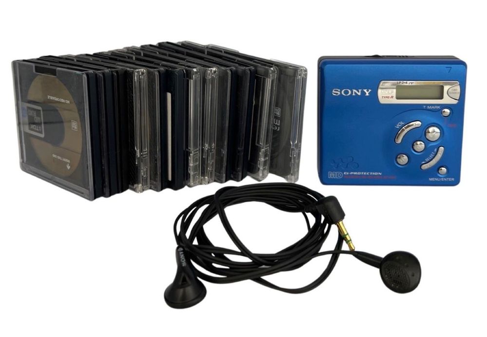 Sony Mini Disc Walkman Sony MZ-R501 mit 13 MD CD‘s (D'occasion) à ...