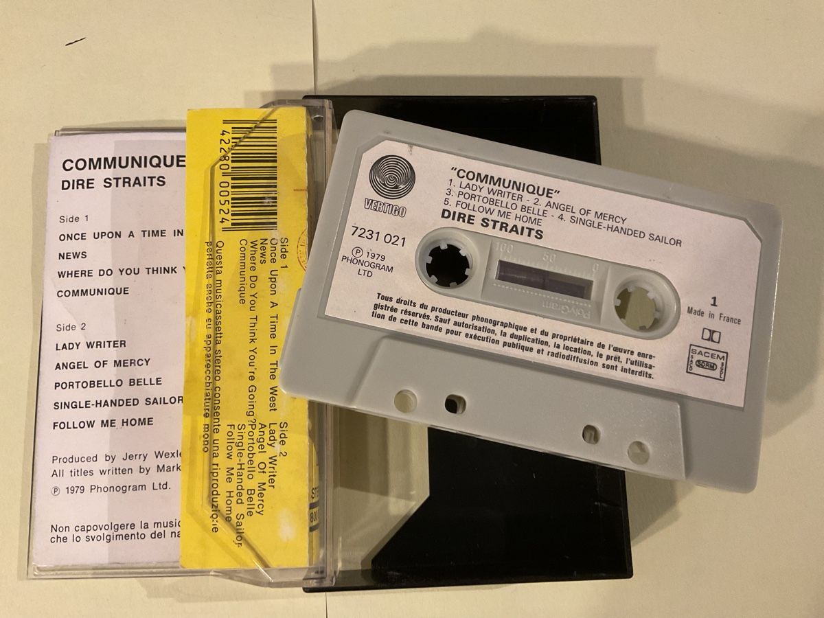 Dire Straits - Communique - Vintage Cassette - Top Zustand (Gebraucht ...
