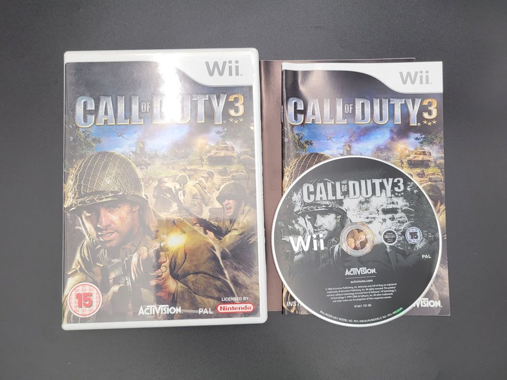 Call of Duty 3 Nintendo Wii (Gebraucht) in Domat/Ems für CHF 7.9 – mit ...