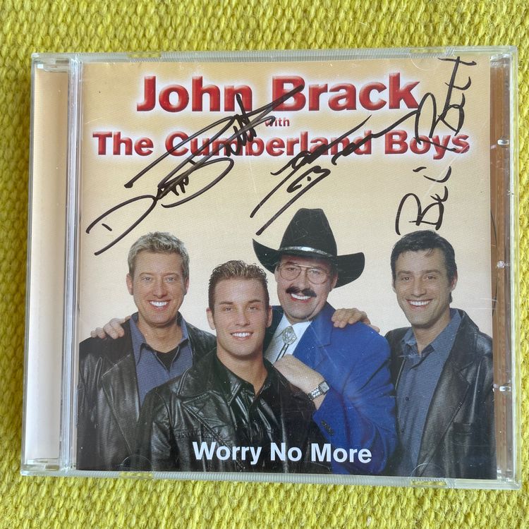 JOHN BRACK&CUMBERLAND BOYS -MIT UNTERSCHRIFTEN WORRY NO MORE (Gebraucht ...