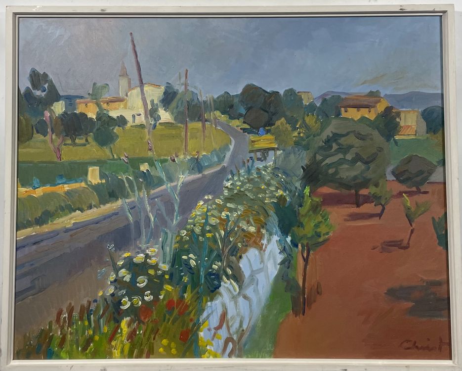 Martin Alfred Christ (1900-1979) grosses Gemälde (Gebraucht) in Root für CHF 915 – mit Lieferung ...