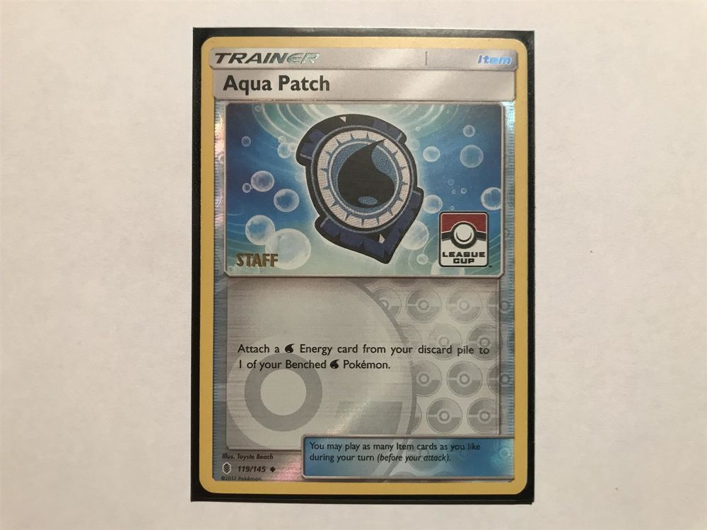 Staff Karte Aqua Patch (Neu (gemäss Beschreibung)) in Hagendorn für CHF ...