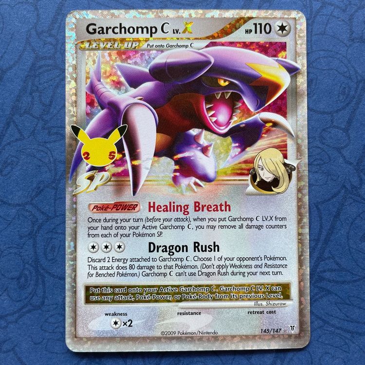 Pokemon - Garchomp Lv. X Holo Rare 145 Celebrations | Kaufen auf Ricardo