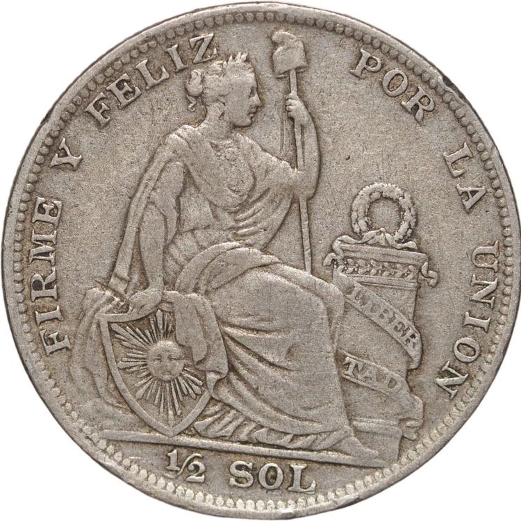 Peru 1/2 Sol 1923 (Gebraucht) in Liestal für CHF 11 – mit Lieferung auf ...