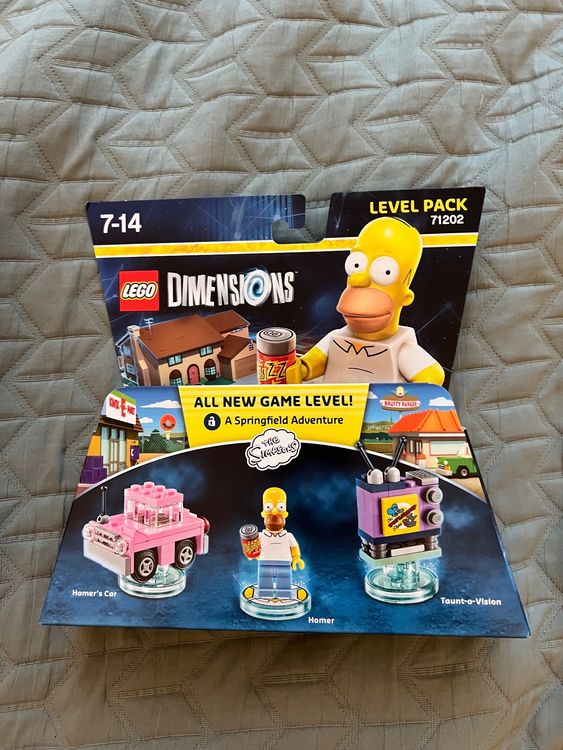 LEGO DIMENSIONS The Simpsons 71202 - Homer / His car / TV (Neu und ...