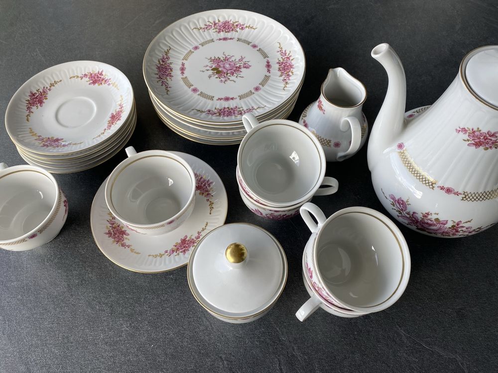 Porzellan Kaffeeservice DDR Henneberg | Kaufen auf Ricardo