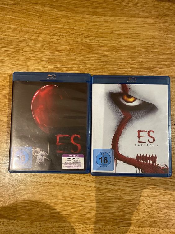 Blu-Ray ES Teil 1+2 Horrorfilm Pennywise Clown Gruselfilm (Neu (gemäss ... Blu-Ray ES Teil 1+2 Horrorfilm Pennywise Clown Gruselfilm (Neu (gemäss ...