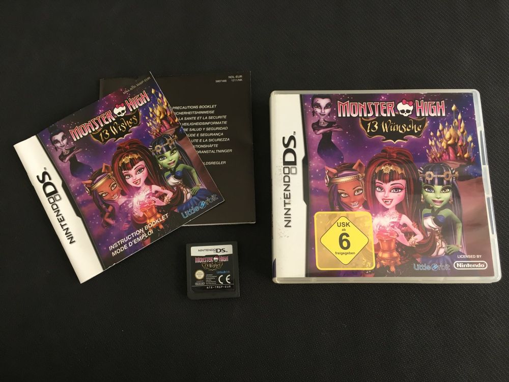 Monster High: 13 Wünsche für Nintendo DS (Gebraucht) in St.Gallen für ...